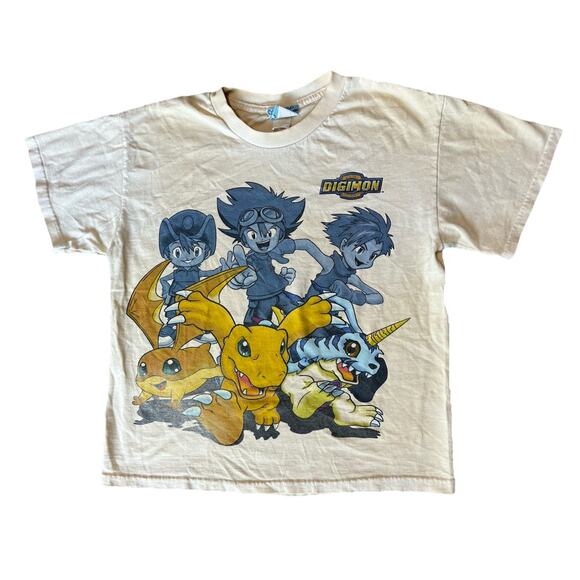 Digimon | Shirts & Tops | Vintage Digimon Shirt Fox Medium 9s 2000s ...